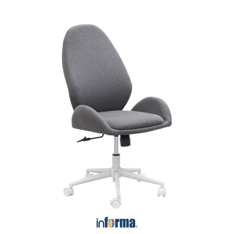 Jual Informa Zarina Kursi Kantor Tempat Duduk Kerja Dengan Roda Office ...