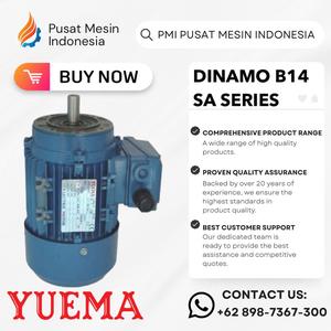 YUEMA SA 4P 4KW Elektro Motor 3 Phase 380V B14 | Dinamo Listrik