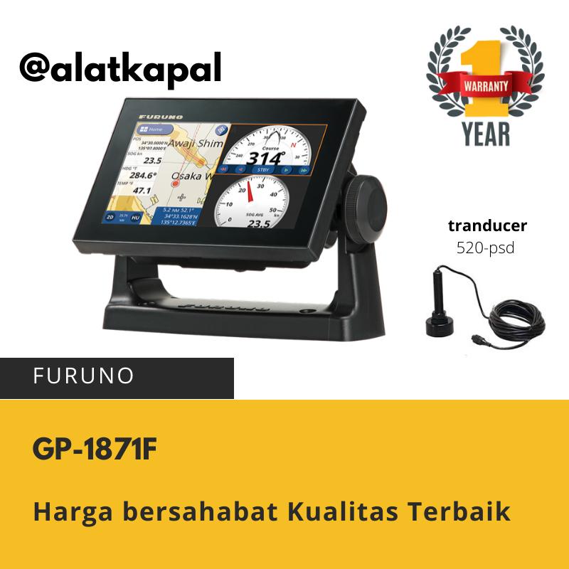 Jual FURUNO GP 1871 F GPS CHART PLOTTER FISHFINDER DENGAN TRANSDUCER ...