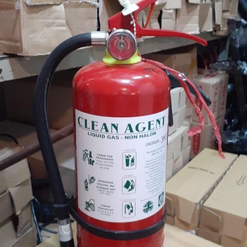 Jual APAR ALAT PEMADAM API CLEAN AGENT LIQUID GAS BERSIH HATRONE 6KG ...