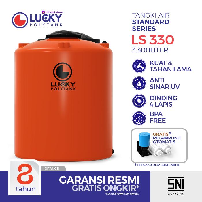 Jual Toren Lucky Polytank Standard 3000 liter | Tangki Air | Tandon Air ...
