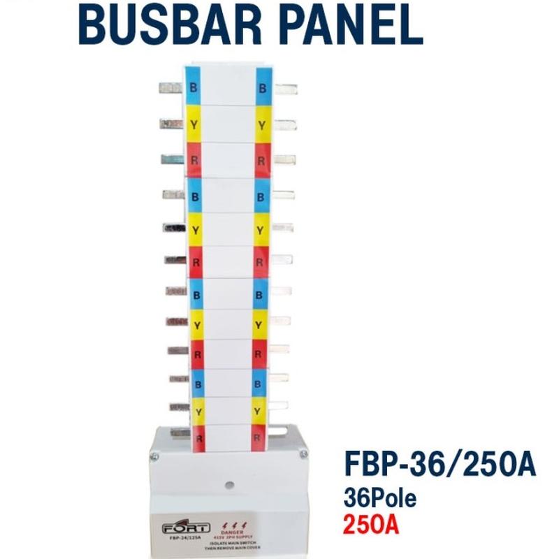Jual Busbar Panel MCB / MCCB Type FBP-36/250 36 Pole 250A FORT Official ...