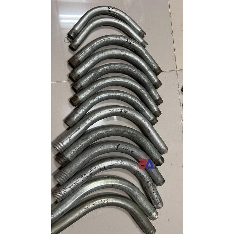 Jual Elbow Pipa Conduit Galvanis Besi 1/2 inch Official Resmi