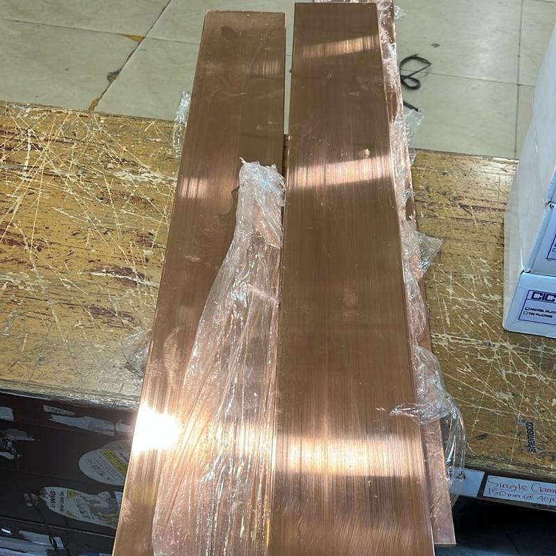Jual Copper Busbar / Busbar Tembaga 120mm x 10mm x 1 meter Official Resmi