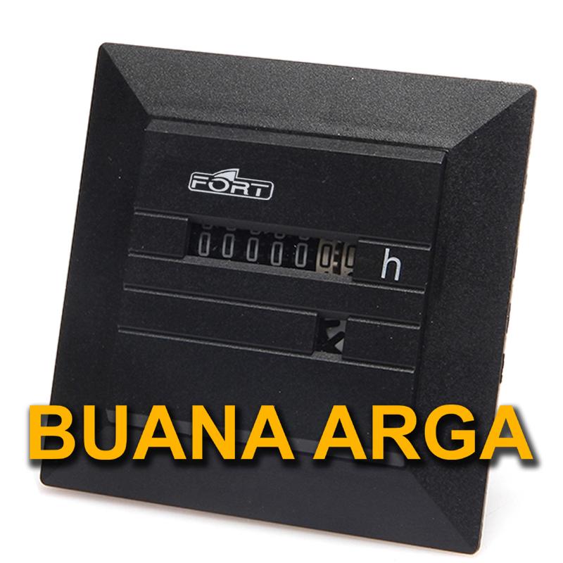 Jual Hour Counter Meter Fort BZ-142 220 volt 48x48 BZ142 220v 50Hz ...