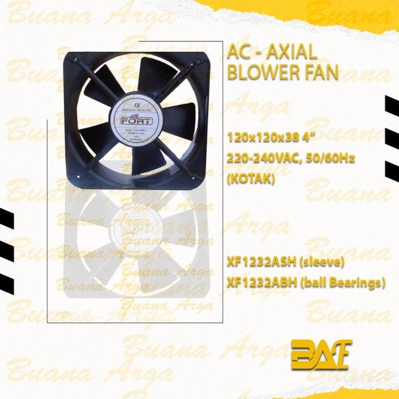 Jual Axial Blower Fan XF1232ABH / XF1232-ABH BALL BEARINGS TAB / FORT ...