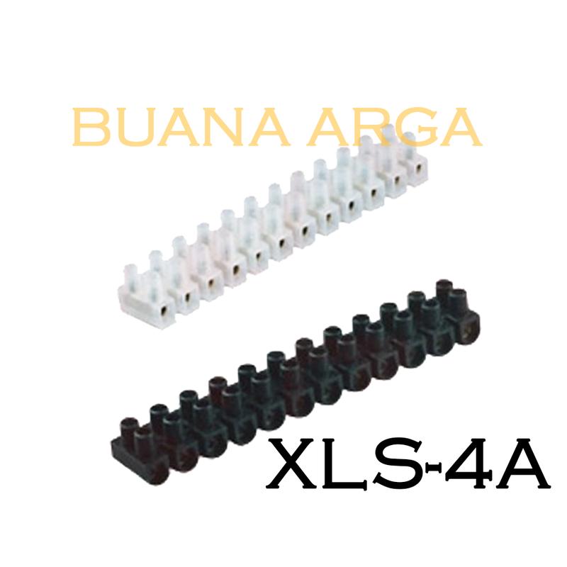 Jual Terminal Block Krustin 400V 4A/4mm XLS-4A / XLS4A Fort Official Resmi
