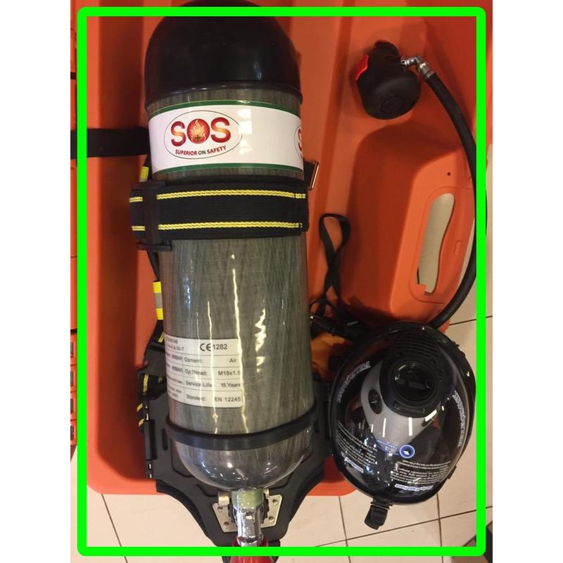 Jual SCBA Composite 6.8 Liter Breathing Apparatuse Carbon SOS Official ...