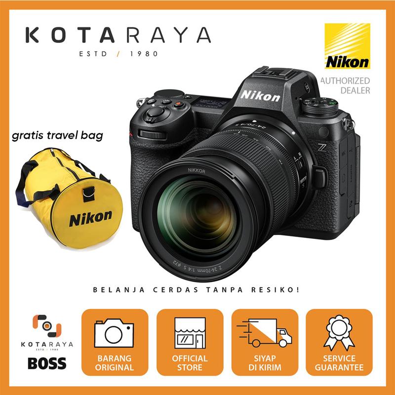 Nikon Z6 III Kit 24-120mm f/4 - Kamera Mirrorless Z6III | Garansi Resmi