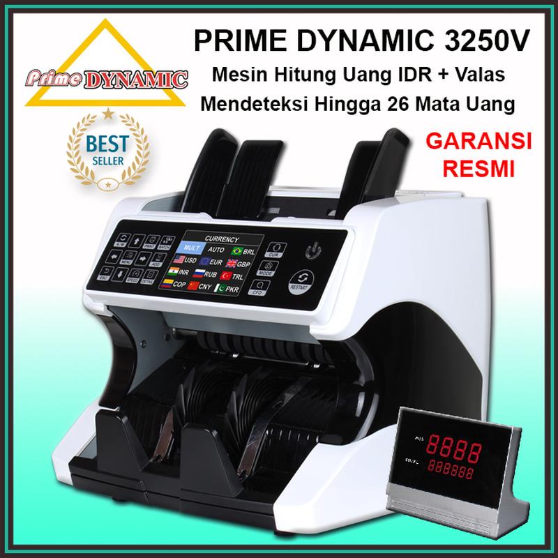 Jual Mesin Pengihitung Uang Canggih, PRIME DYNAMIC 3250V, Menghitung ...