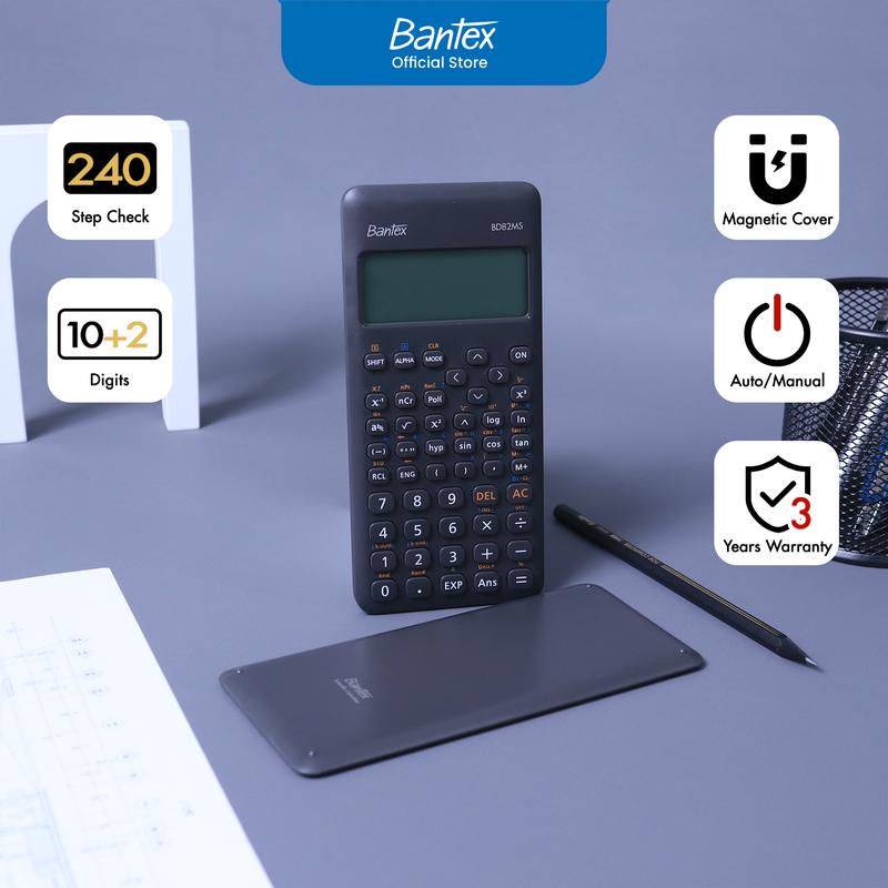 Jual Bantex Kalkulator Ilmiah / Scientific Calculator 240 Fungsi Untuk ...
