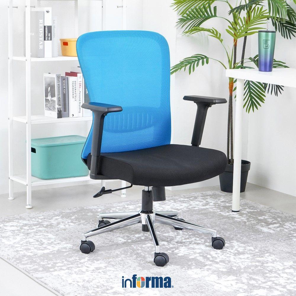 Jual Informa Santos Kursi Kantor Tempat Duduk Kerja Dengan Roda Office ...