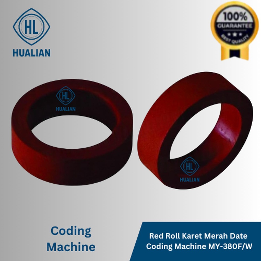 Jual Red Roll Karet Merah Date Coding Machine MY-380F/W Official Resmi
