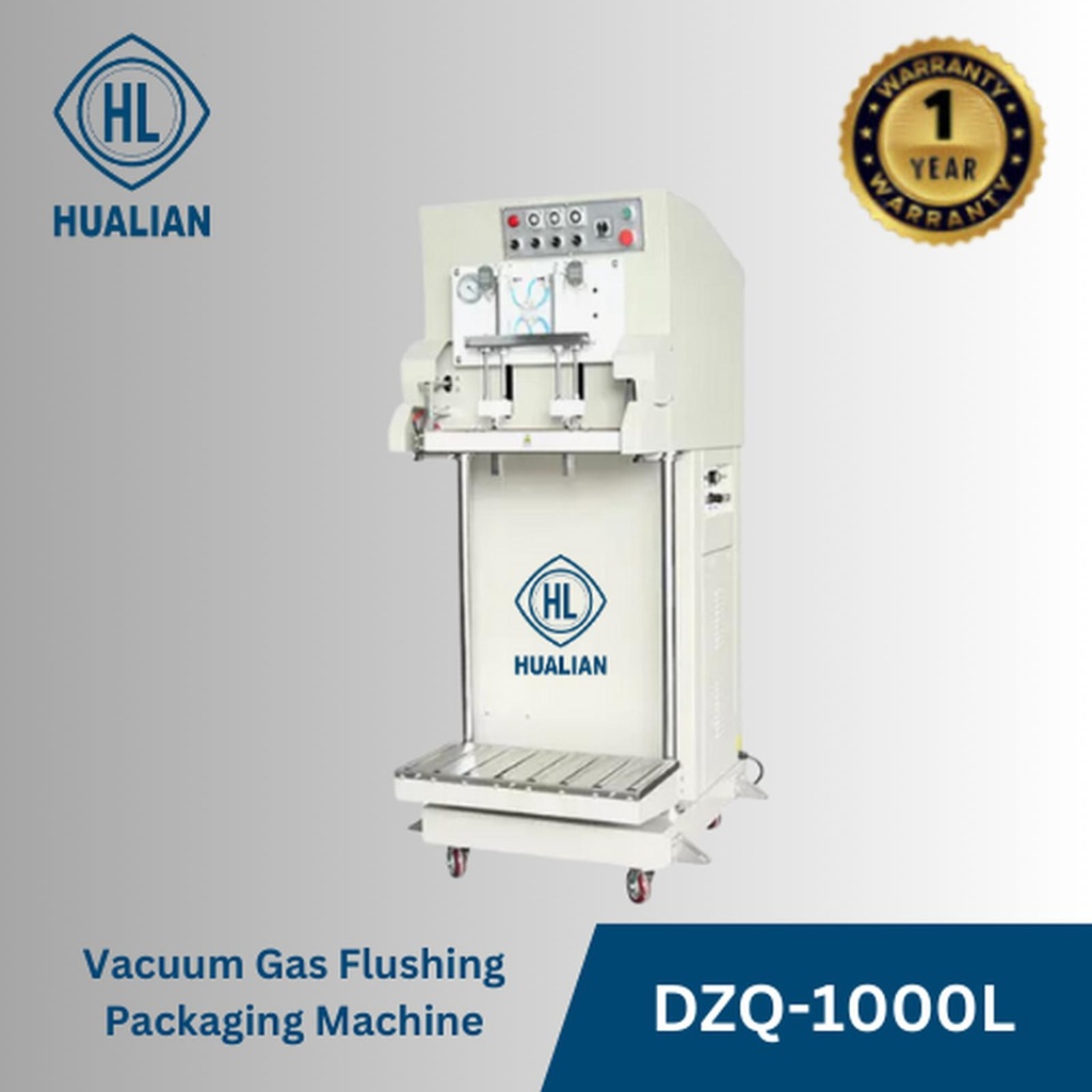 Mesin Vacuum Gas Flushing DZQ-1000L | Vacuum Sealer Gas Purge