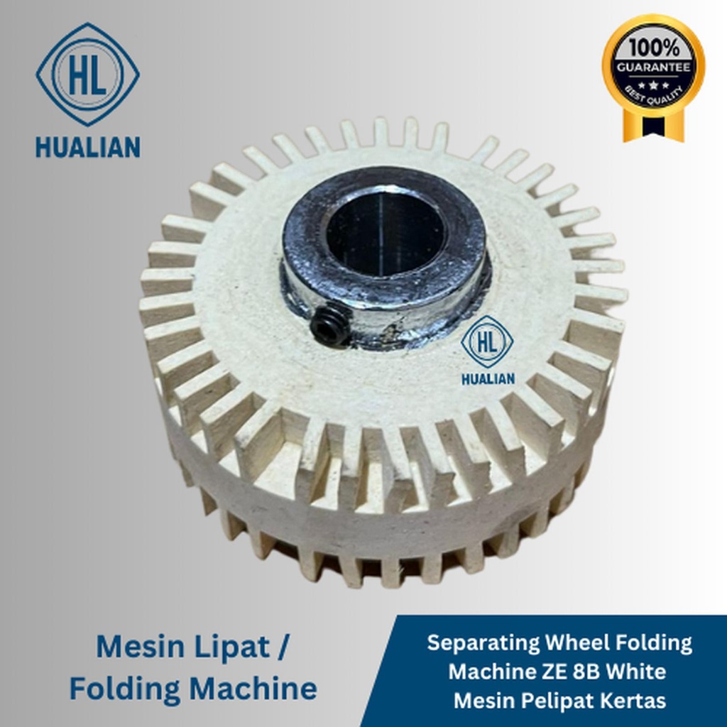 Separating Wheel Folding Machine ZE 8B/4 White Mesin Pelipat Kertas ...