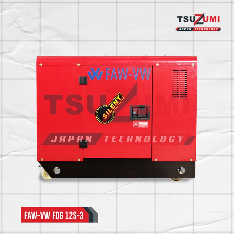 Jual Genset Silent Diesel FAW-VW - 10000 Watt - 12KVA - FDG 12S-3 ...