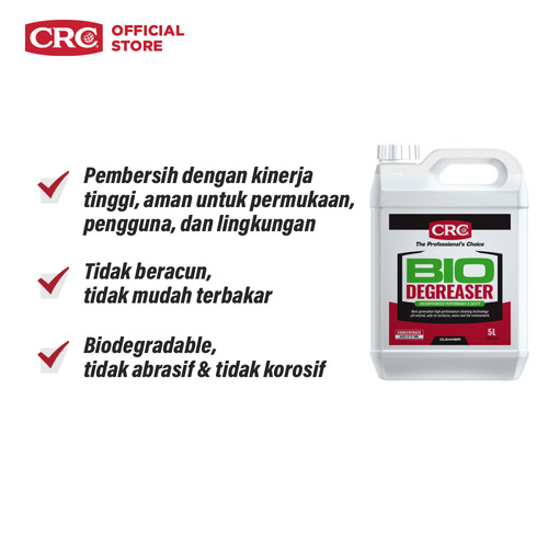 CRC BIO DEGREASER 5LTR - 5071 Official Store Distributor Resmi