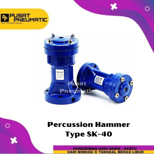 SK-40 Pneumatic Knocker | Percussion Hammer Vibrator