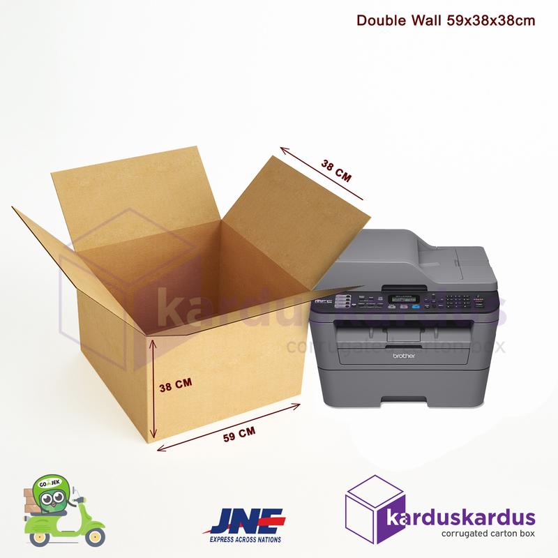 Jual KARDUS | BOX | KARTON PACKING ( 59 x 38 x 38 ) JUMBO BESAR DAN ...