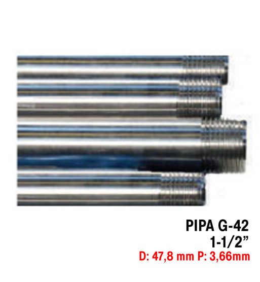 Jual Pipa Conduit Besi Listrik Polos Tipe G42 1-1/2″ FJG420 FORT ...